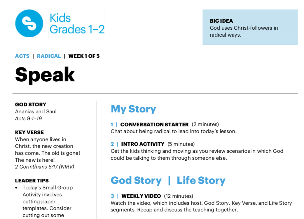 One Story | Resources